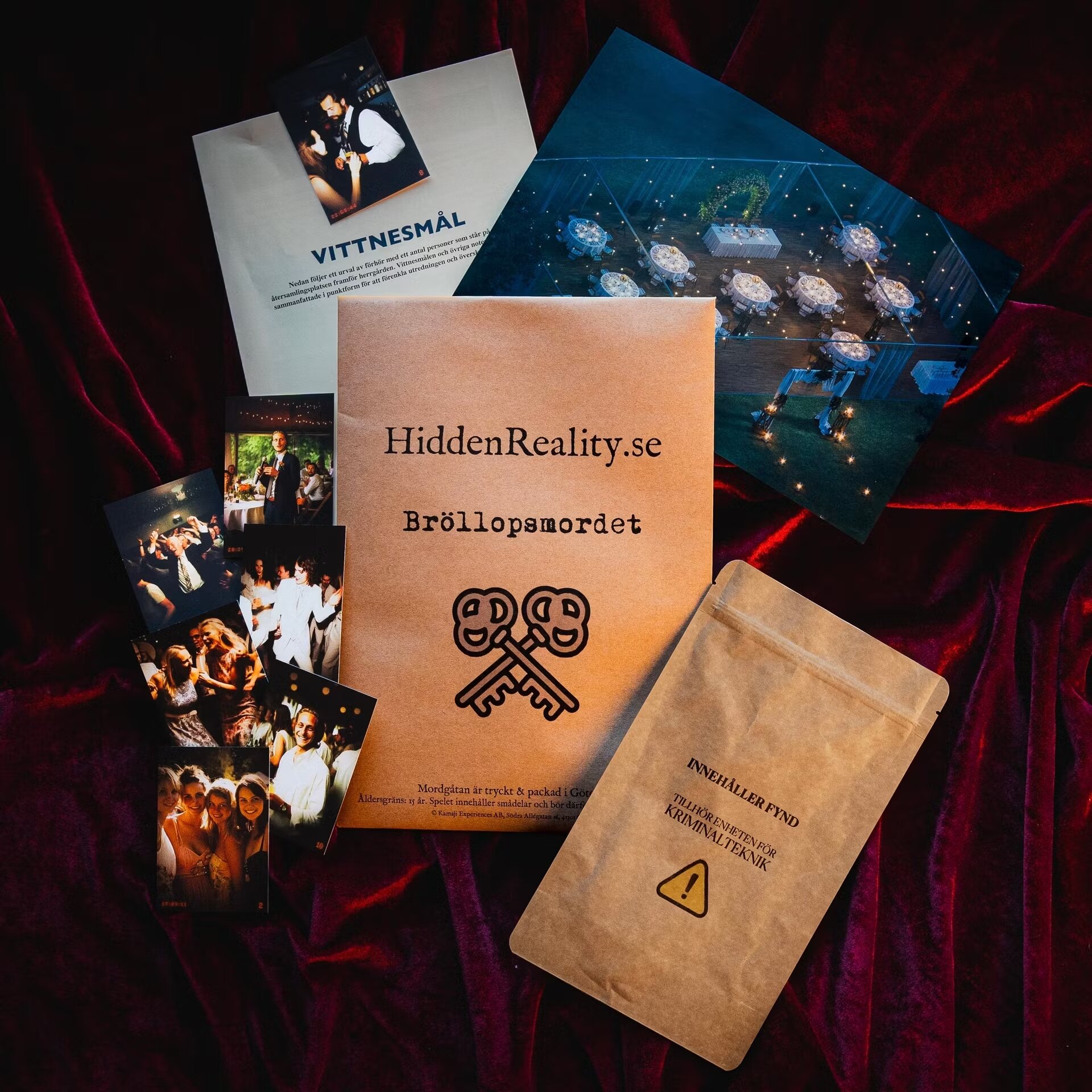 Spel Mordgåtan Bröllopsmordet "Hidden Reality" - Lagerhaus.se - Lagerhaus