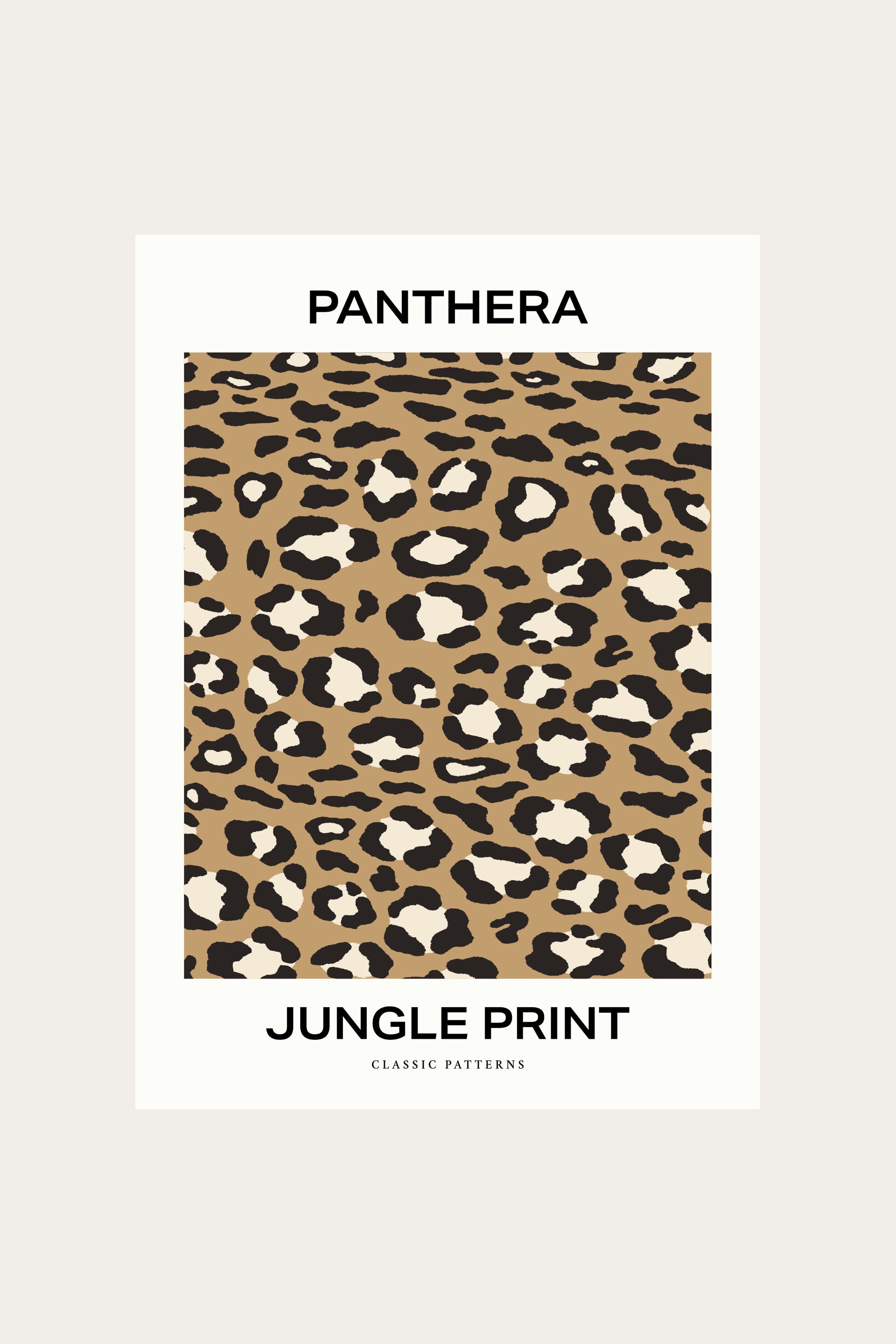 Poster Panthera - Lagerhaus.se - Lagerhaus