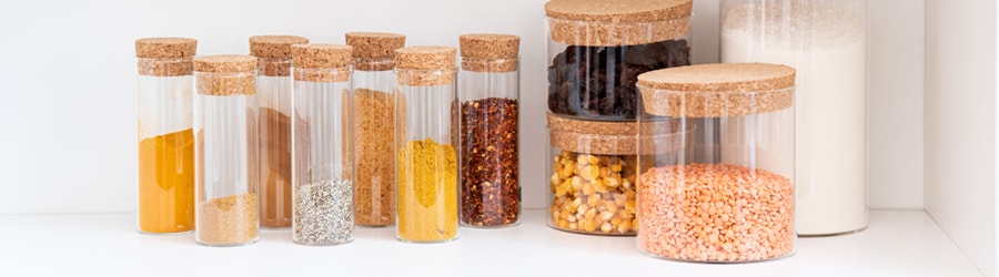 Glasburkar online - Fina glasburkar med lock - Lagerhaus - Lagerhaus